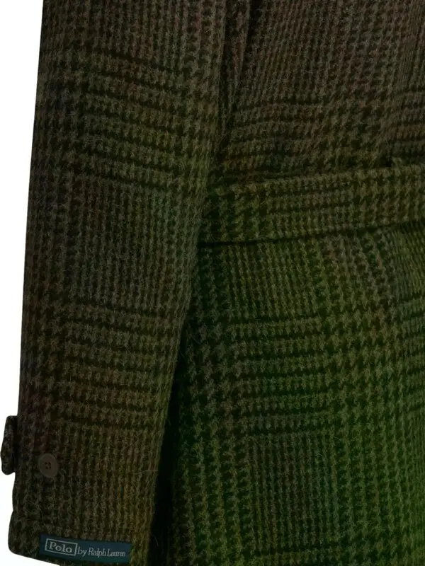 Polo Ralph Lauren Check-pattern Belted Coat
