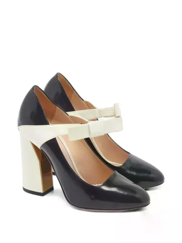 Gucci Nimue Bow Pumps - Black