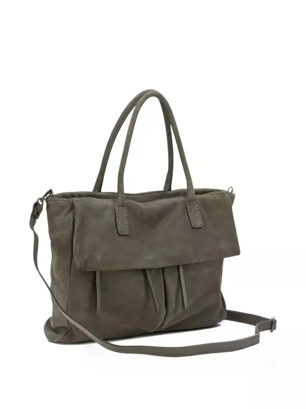 REPTILE'S HOUSE Larissa Suede-finish Leather Shoulder Bag