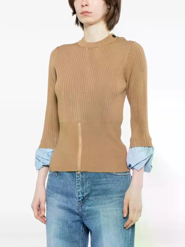 Toga Layered-sleeve Sweater