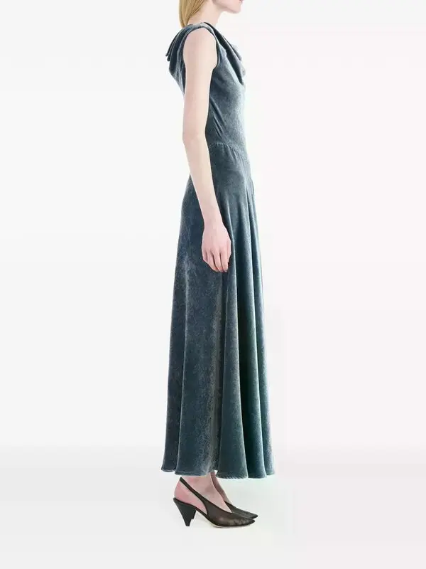 Altuzarra Drina Velvet Maxi Dress