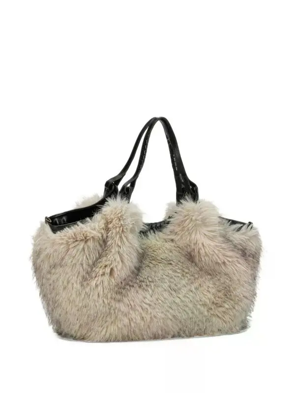 GIANNI CHIARINI Dua Faux-fur Shoulder Bag