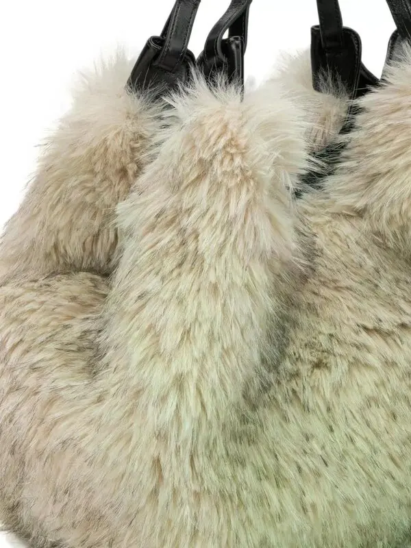 GIANNI CHIARINI Dua Faux-fur Shoulder Bag