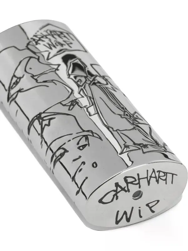 Carhartt Work In Progress X Bic Blinkerfluid Metal Lighter Case