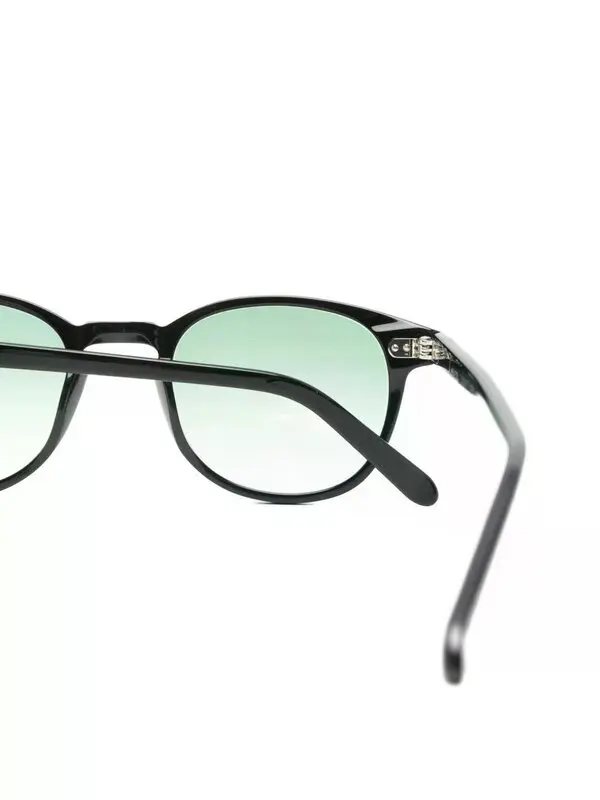 LESCA Round-frame Sunglasses