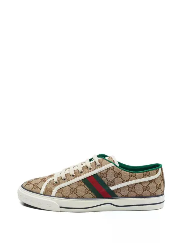 Gucci Tennis 1977 Canvas Sneakers - Neutrals