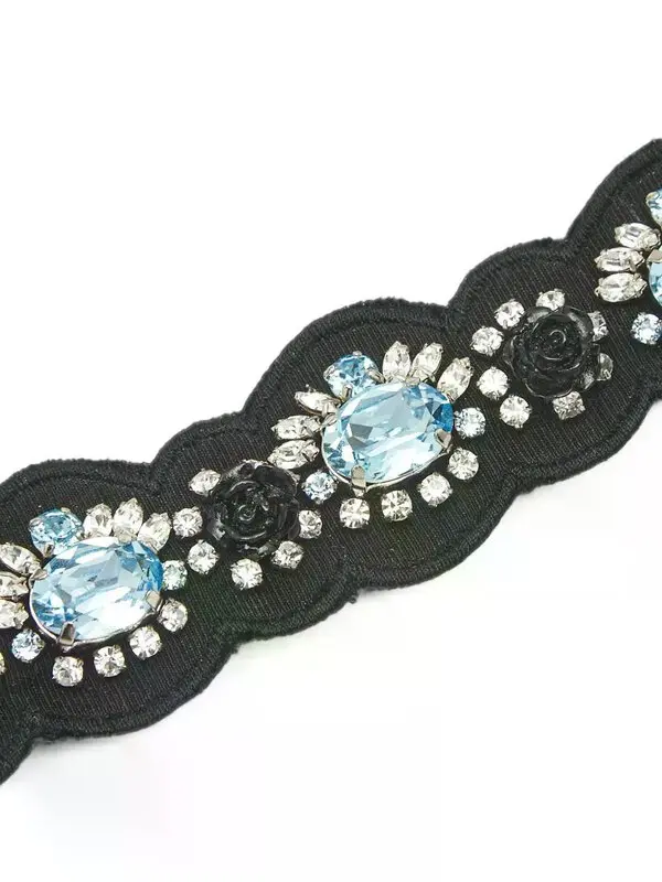 Prada Rhinestone-embellished Headband