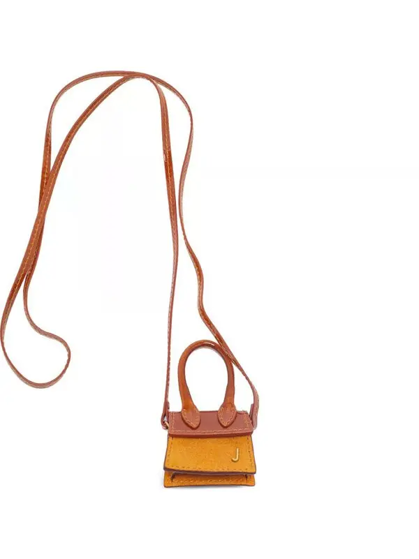 Jacquemus Le Chiquito Leather Cross Body Bag - Neutrals