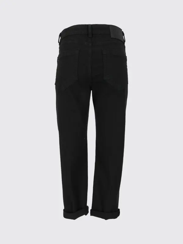 DONDUP Koons High-waisted Straight Cropped Jeans In Stretch Denim