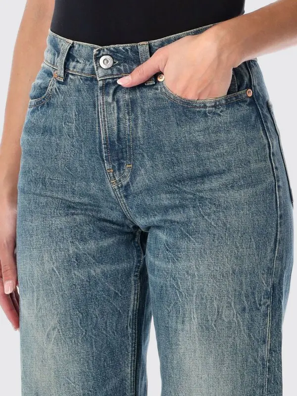 Our Legacy Wata-cut High-waisted Wide Leg Denim Jeans