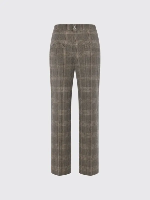 Patrizia Pepe Prince Of Wales Slim Fit Chino Pants