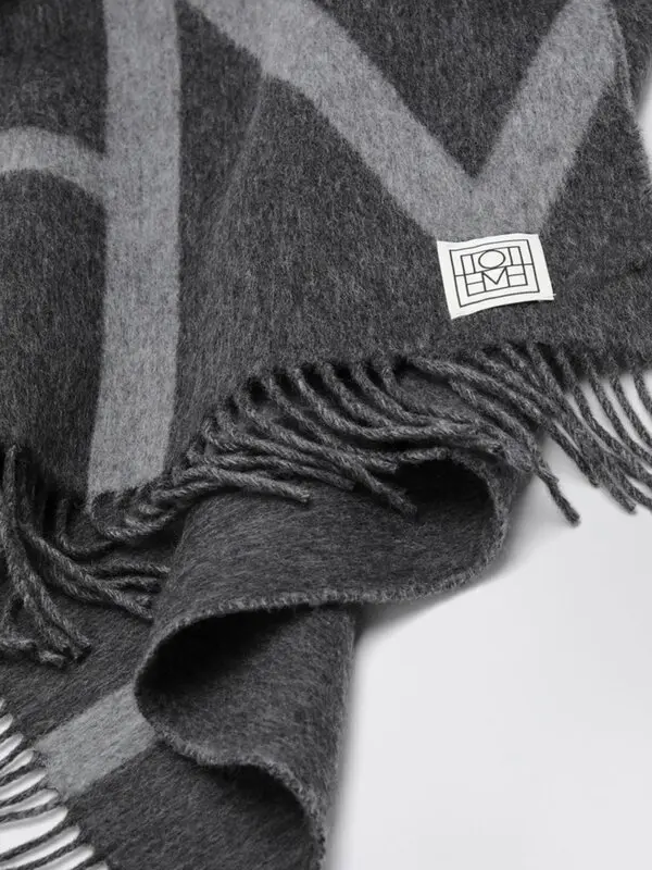 TOTEME Scarf Colour - Grey