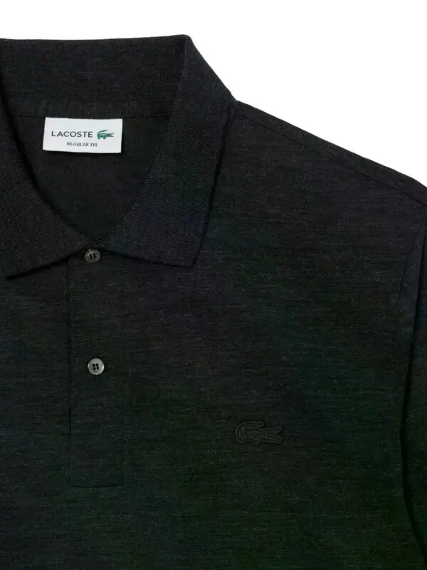 Lacoste Regular Fit Long Sleeved Wool Polo Shirt