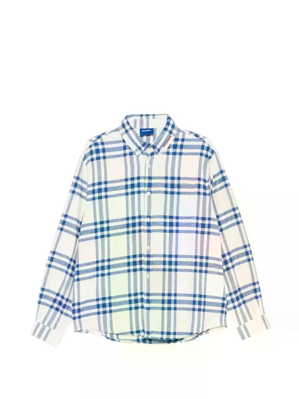 DAGGER Check Flannel Shirt - White