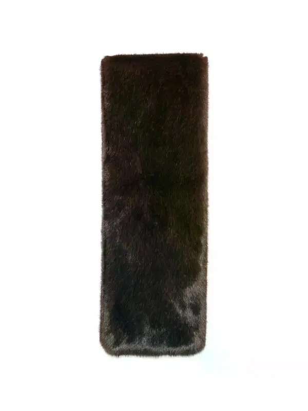 BETTA CORRADI Faux-fur Scarf - Brown