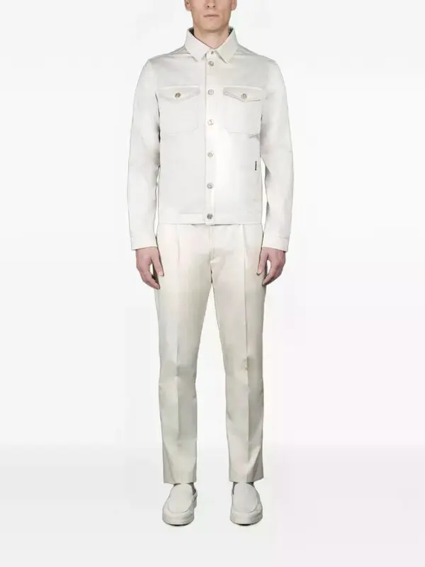 MOORER Button-up Flap-pocket Jacket