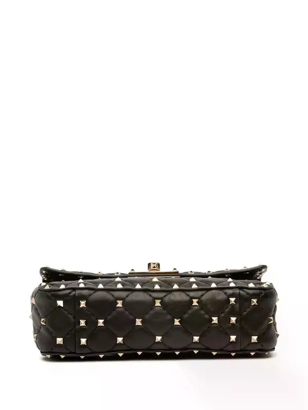 Valentino Garavani 2000-2017 Small Nappa Rockstud Spike Satchel