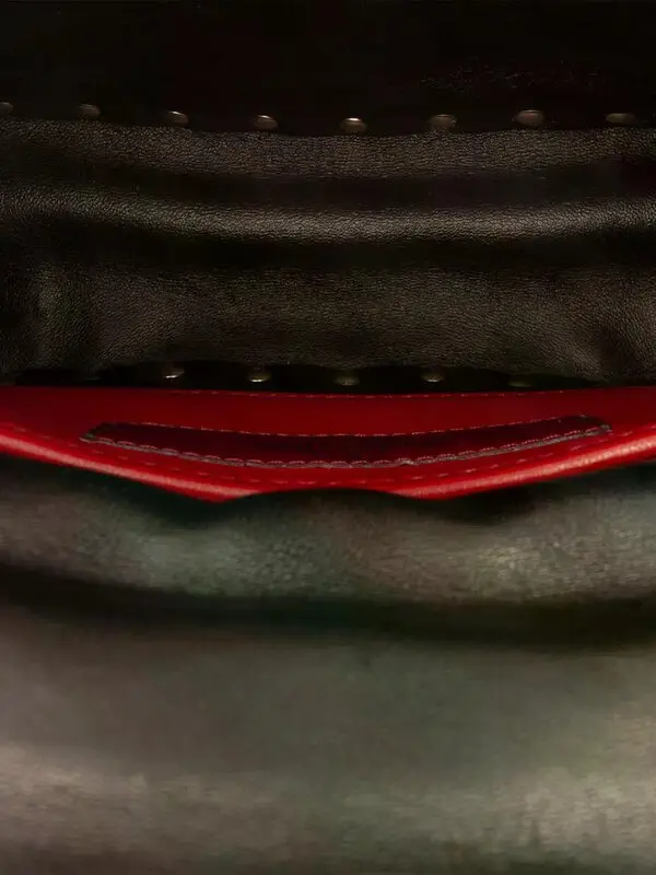 Valentino Garavani 2000-2017 Small Nappa Rockstud Spike Satchel