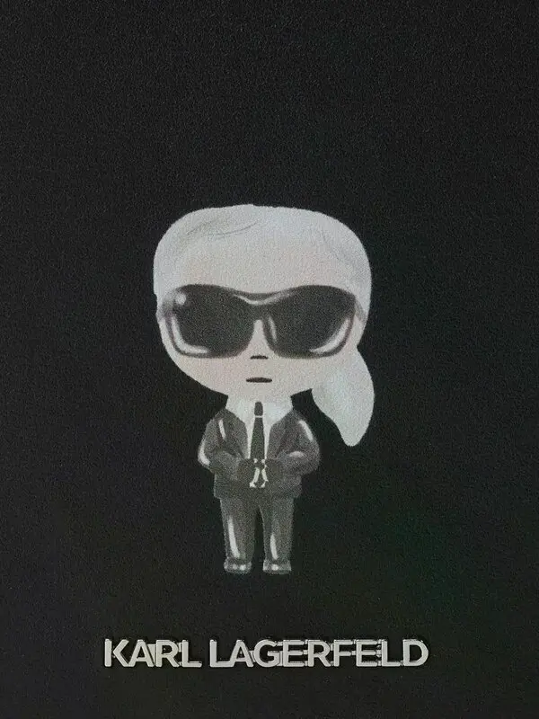 Karl Lagerfeld Ikon Pu Leather Iphone 17 Pro Max Case - Black