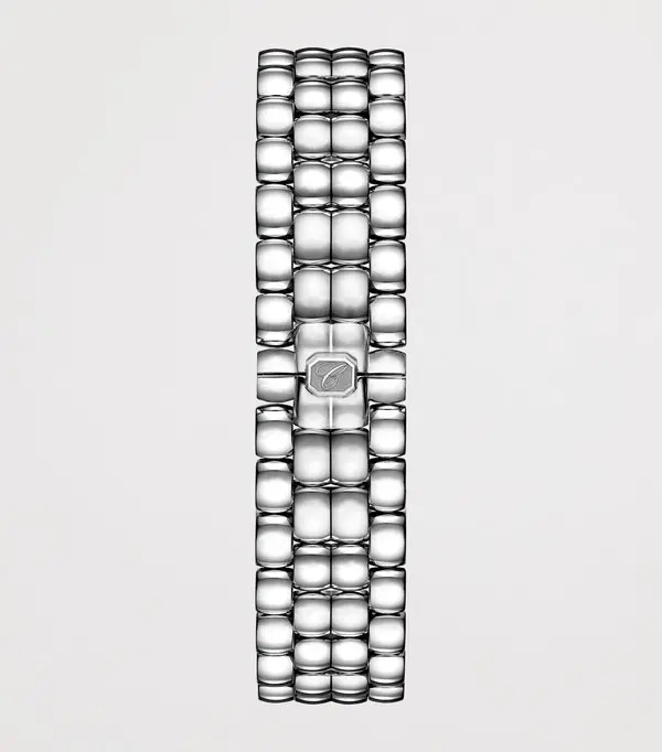 Chopard Stainless Steel And Diamond Happy Sport Watch