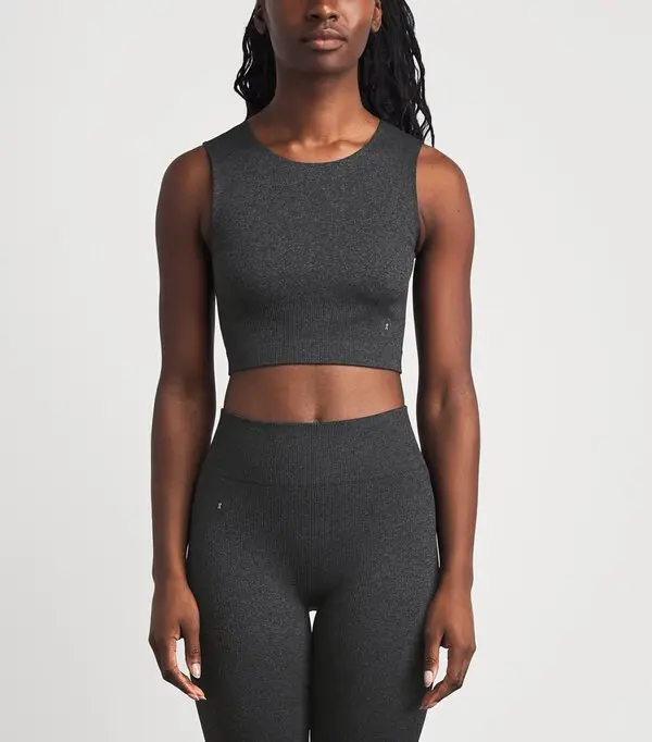 On Knitted Studio Crop Top