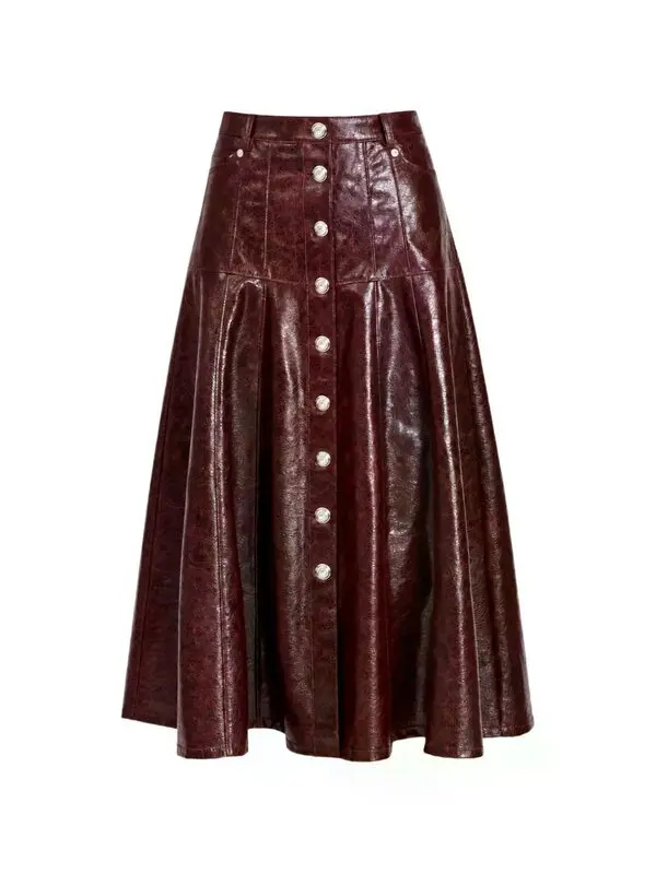 Cinq À Sept Veena Button-down Midi Skirt