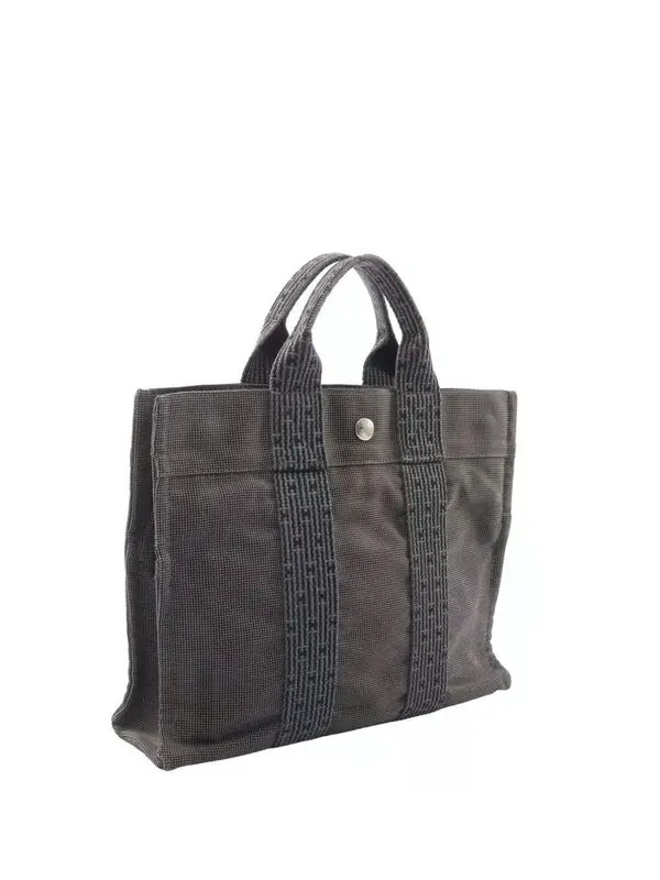 Hermès 1990-2010 Canvas Herline Pm Tote Bag