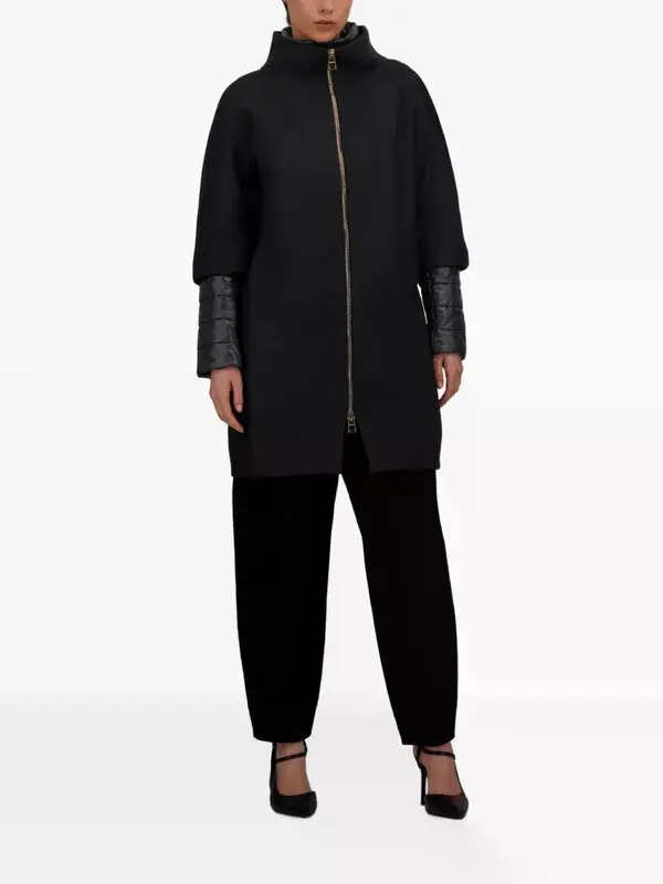 Herno Layered Zip-up Coat
