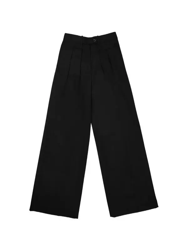 NINE:INTHE:MORNING Sandra Pleated Palazzo Pants
