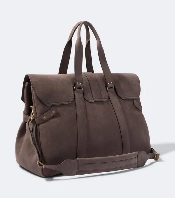 Brunello Cucinelli Leather Duffel Bag