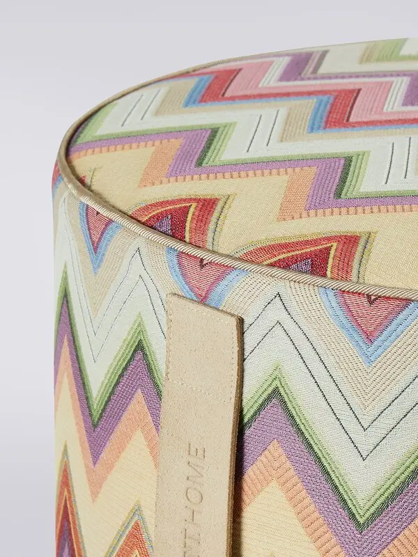 Missoni Agadir Cylindrical Pouffe 40x30 Cm