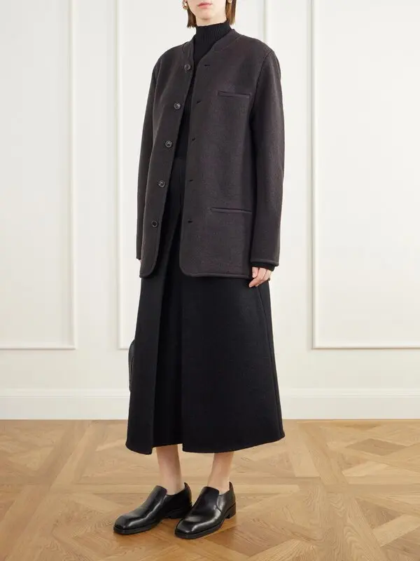 RIER Walker Felted Wool-fleece Jacket