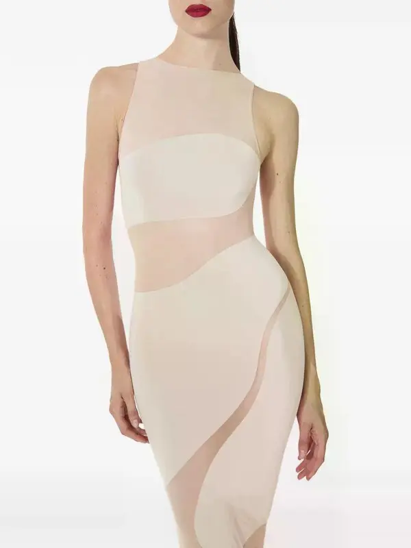 Wolford Shade Sheer-opaque Midi Dress