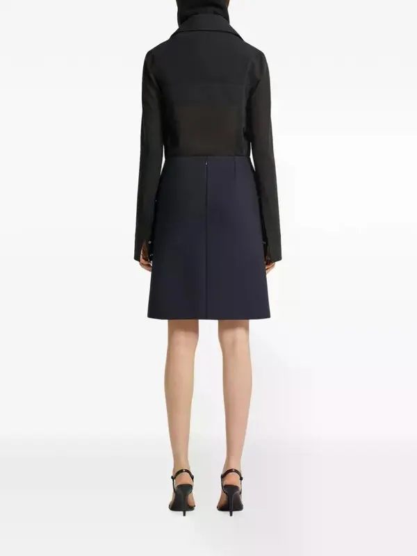 COURREGES Snap-fastening Mini Skirt