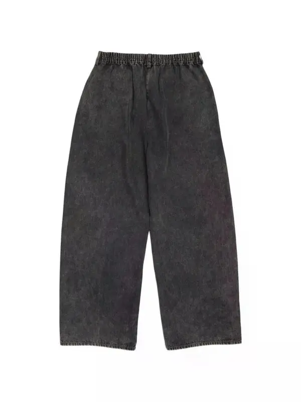 CORDERA Washed-effect Wide-leg Jeans