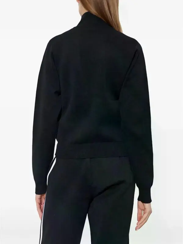 Adidas Logo-embroidered Side-stripe Sweatshirt