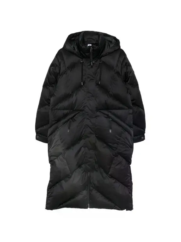 Bogner Quilted Hooded Coat - Black