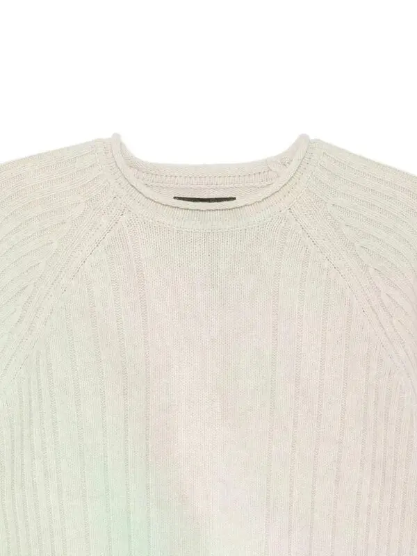 StÜssy Ribbed Raglan-sleeve Sweater