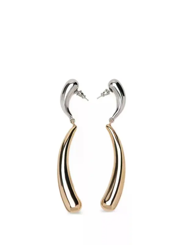 PANCONESI Blow Up Forma Earrings - Silver