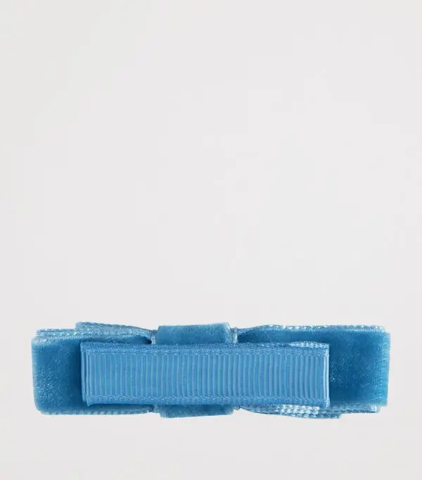 Trotters Small Velvet Bow Hair Clip