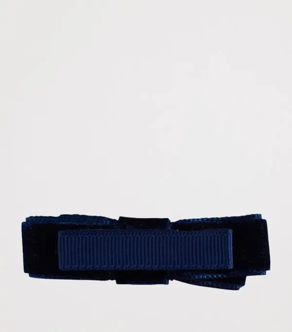 Trotters Small Velvet Bow Hair Clip