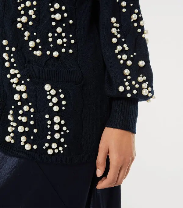 Marina Rinaldi Embellished Cardigan