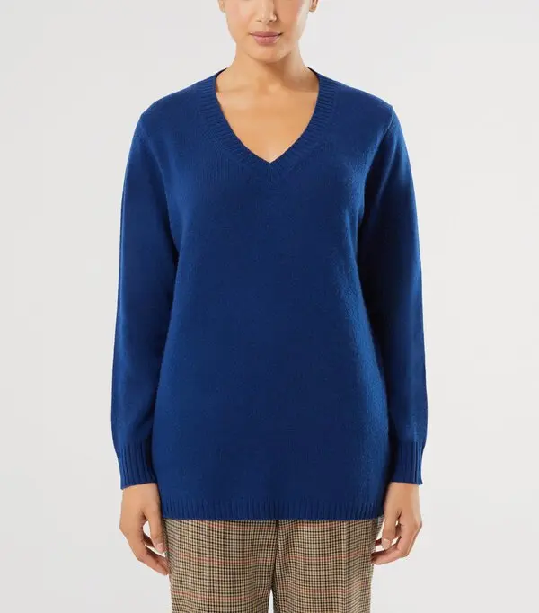 Marina Rinaldi Cashmere V-neck Sweater