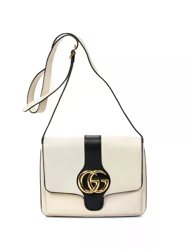 Gucci Medium Arli Double G Crossbody Bag - Neutrals