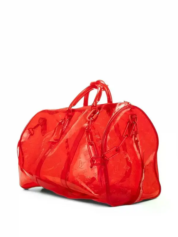 LOUIS VUITTON X Virgil Abloh Keepall Bandoulière Monogram Tote Bag
