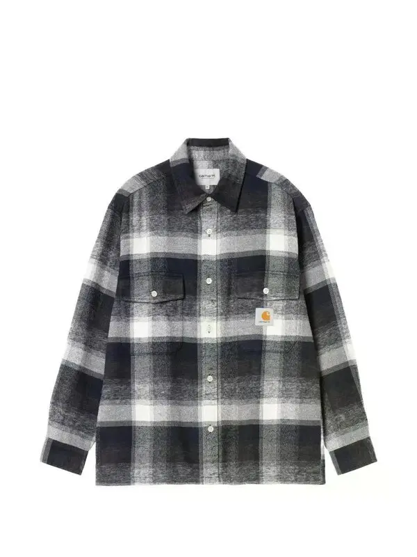 Carhartt Work In Progress Esterson Check Shirt - Blue