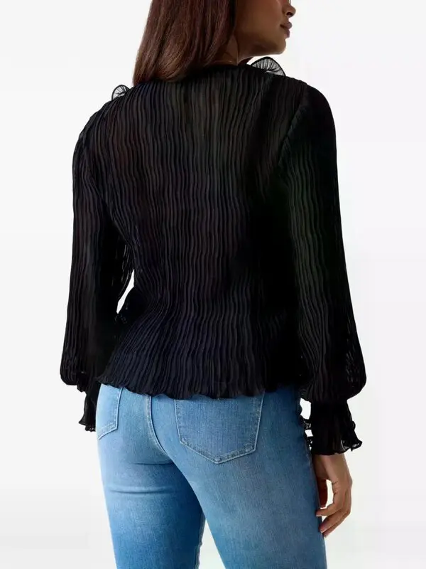 Guess Chiffon Ruffle Blouse