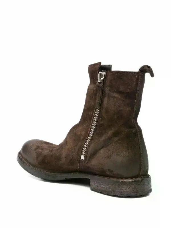 Moma Side-zip Suede Boots