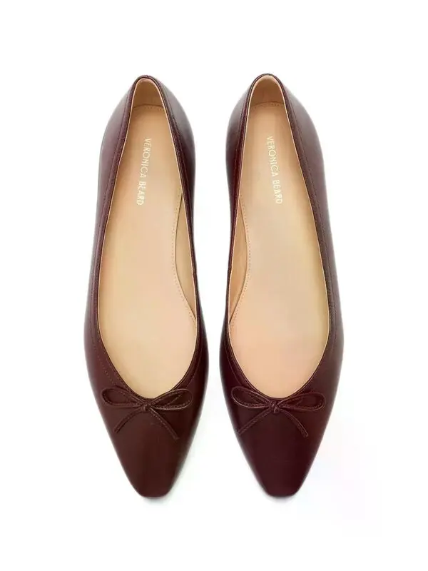 Veronica Beard Cailey Bow-detail Ballet Flats