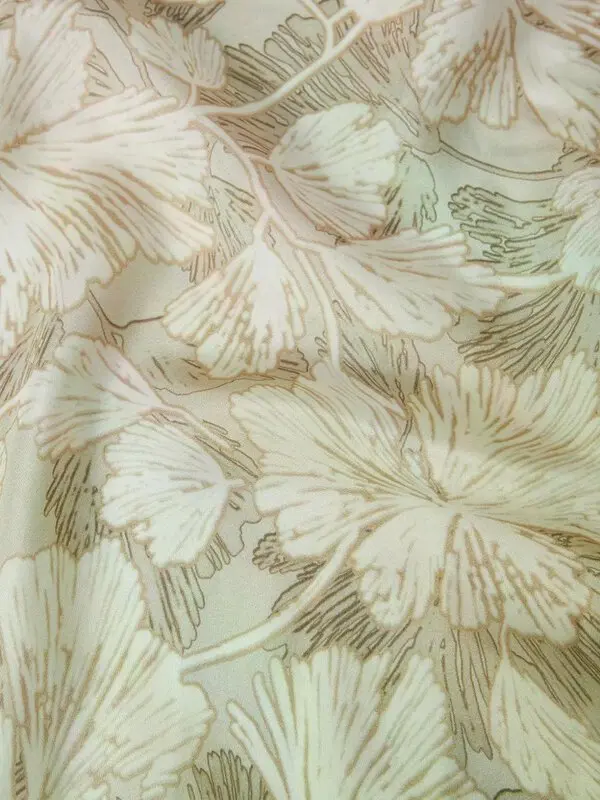Brunello Cucinelli Floral-print Silk Scarf